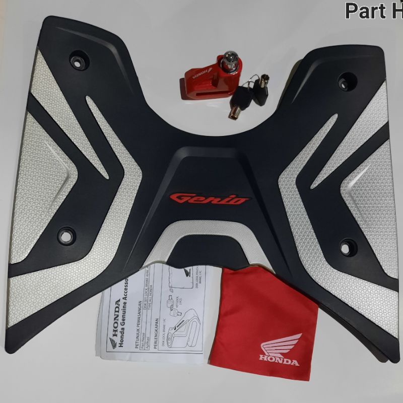 Jual Karpet genio original honda +dislock cakram original honda ahm ...