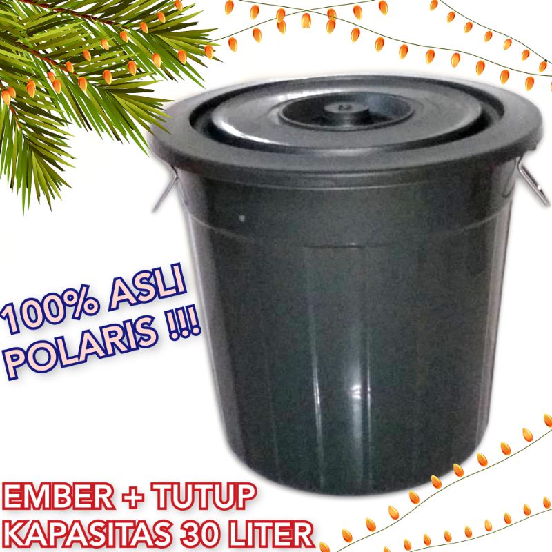Jual EMBER + TUTUP 60 LITER, EMBER BESAR DAN TUTUP 30 LITER MURAH ASLI ...