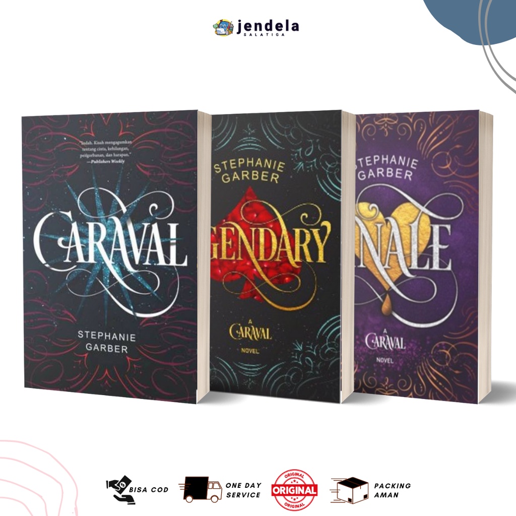 Jual Novel Trilogi Caraval Legendary Finale by Stephanie Garber | Shopee Indonesia
