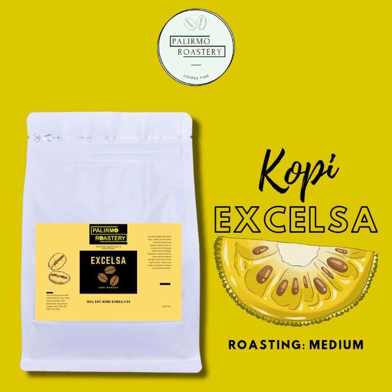 Jual Kopi Excelsa Kopi Nangka Roasted Bean Kualitas Premium PALIRMO ...