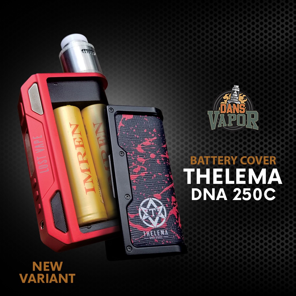 Jual PO BATTERY COVER THELEMA DNA 250C & THELEMA QUEST CUSTOM SKIN ...