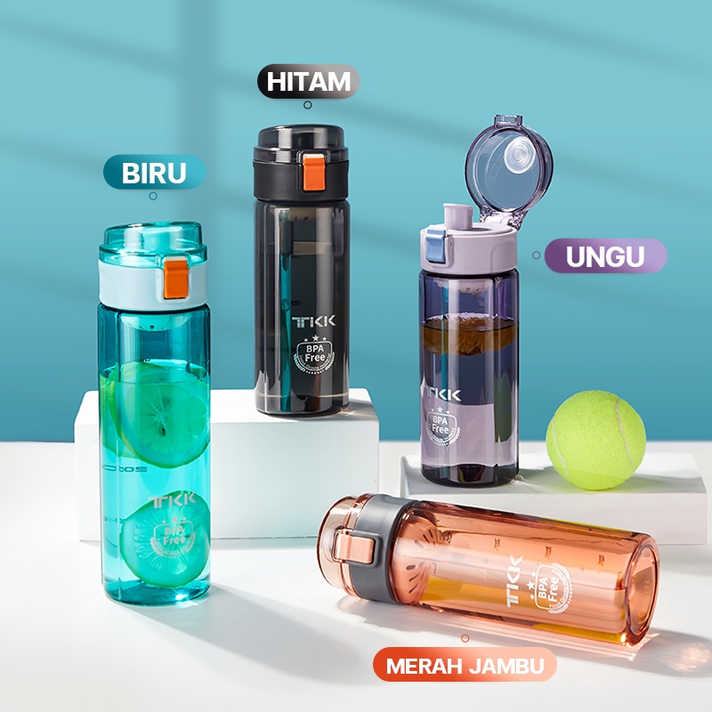 Jual TKK 1001 Botol Minum Transparan Botol Plastik Botol Air Botol Anak Botol Minum Teguk Tritan ...