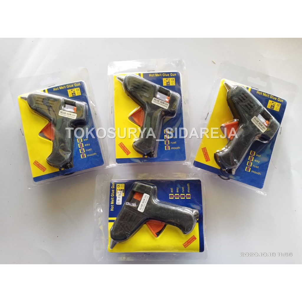 Jual LEM TEMBAK 20Watt & 80Watt Glue Gun Lem Bakar KECIL SEDANG BESAR ...