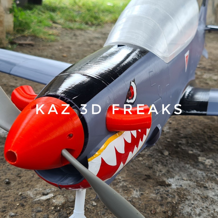 Jual RC Plane Warbird SUPER TUCANO 3D Printed Kit Only - S3D | Shopee ...