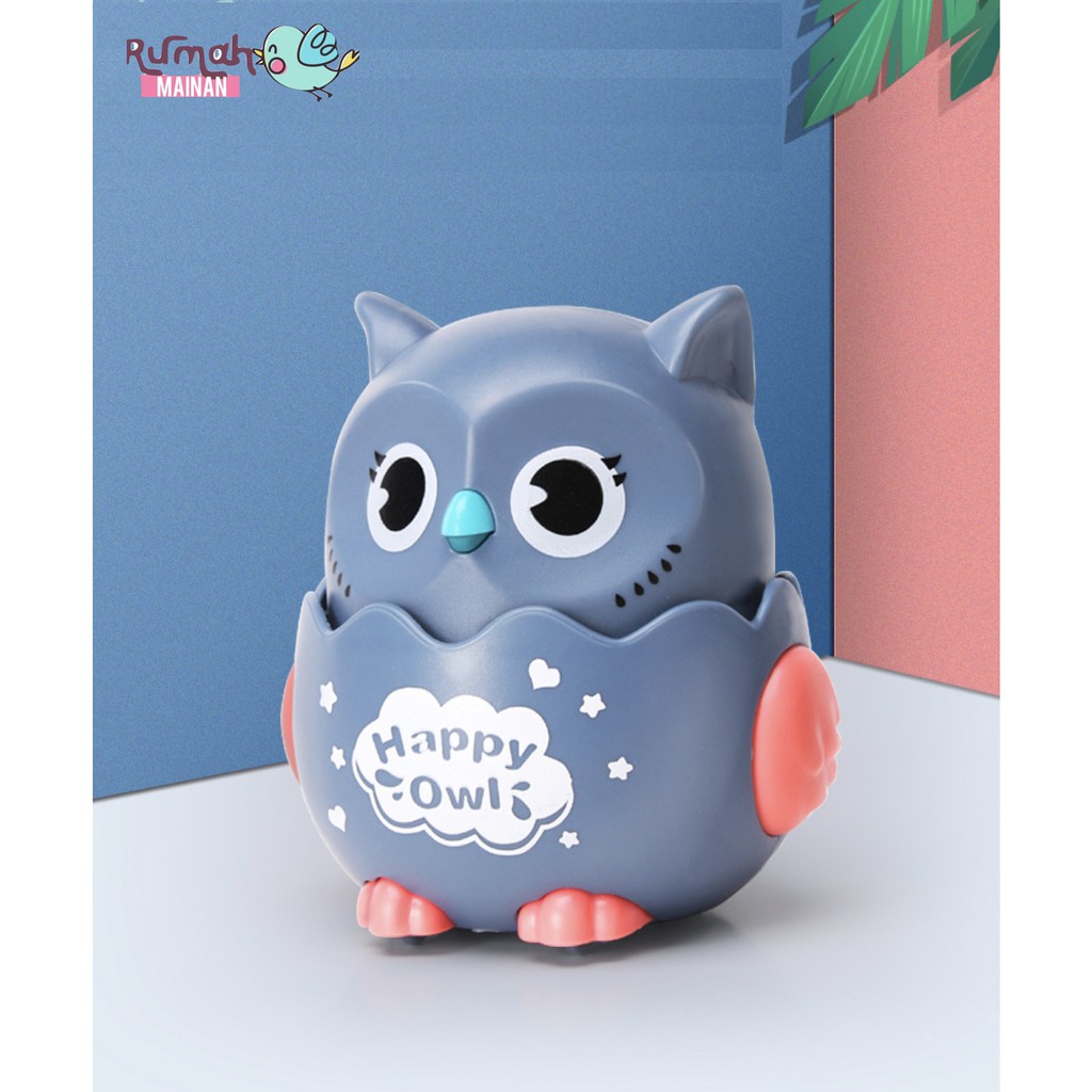 Jual [KARAKTERKU] Owl Burung hantu Mainan binatang lucu mainan hewan ...