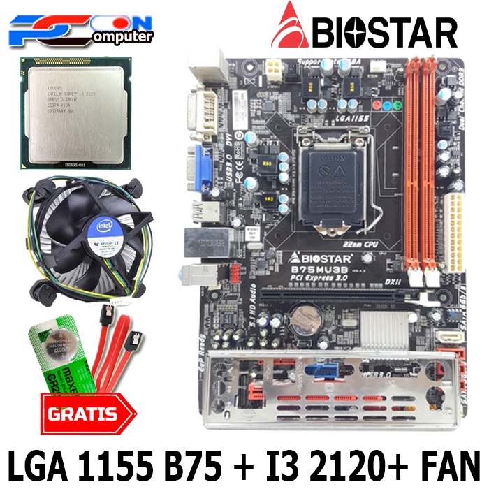 Jual Mainboard Mobo Motherboard Intel LGA 1155 B75 vga onboard | Shopee Indonesia
