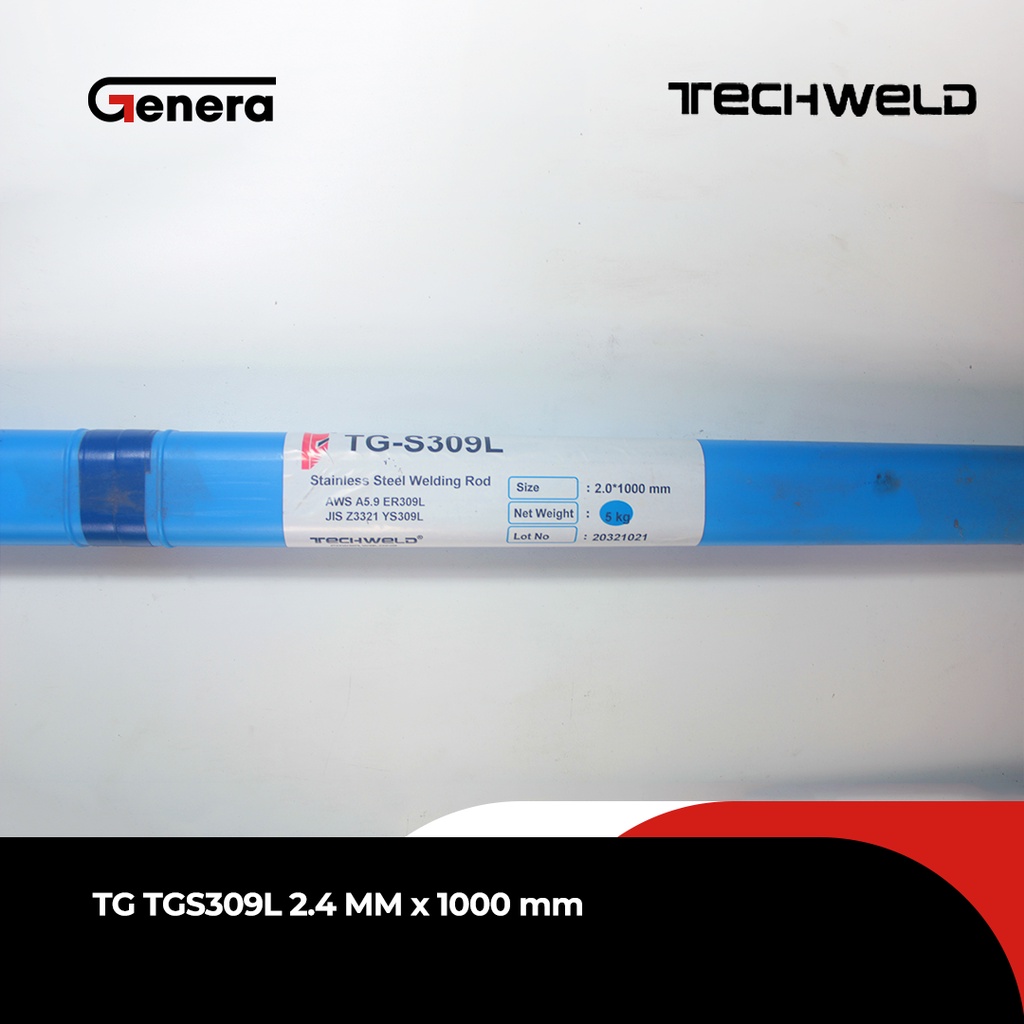 Jual Kawat Las Techweld TG TGS309L 2.4 mm | Shopee Indonesia