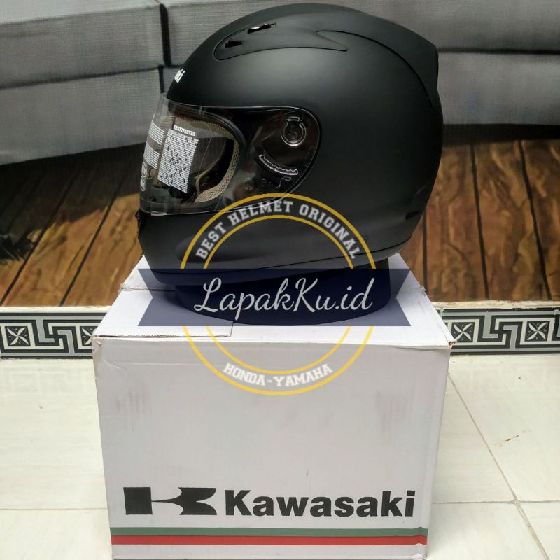 Jual PROMO HELM Full Face Teropong KAWASAKI NINJA BAJAJ DOFF FULL FACE ...