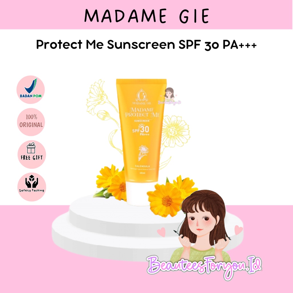 Jual Madame Gie Madame Protect Me Sunscreen spf 30 PA+++ | Shopee Indonesia