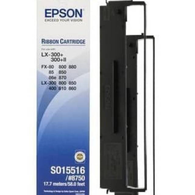 Jual Epson Ribbon Lx-300+/300+II black | Shopee Indonesia
