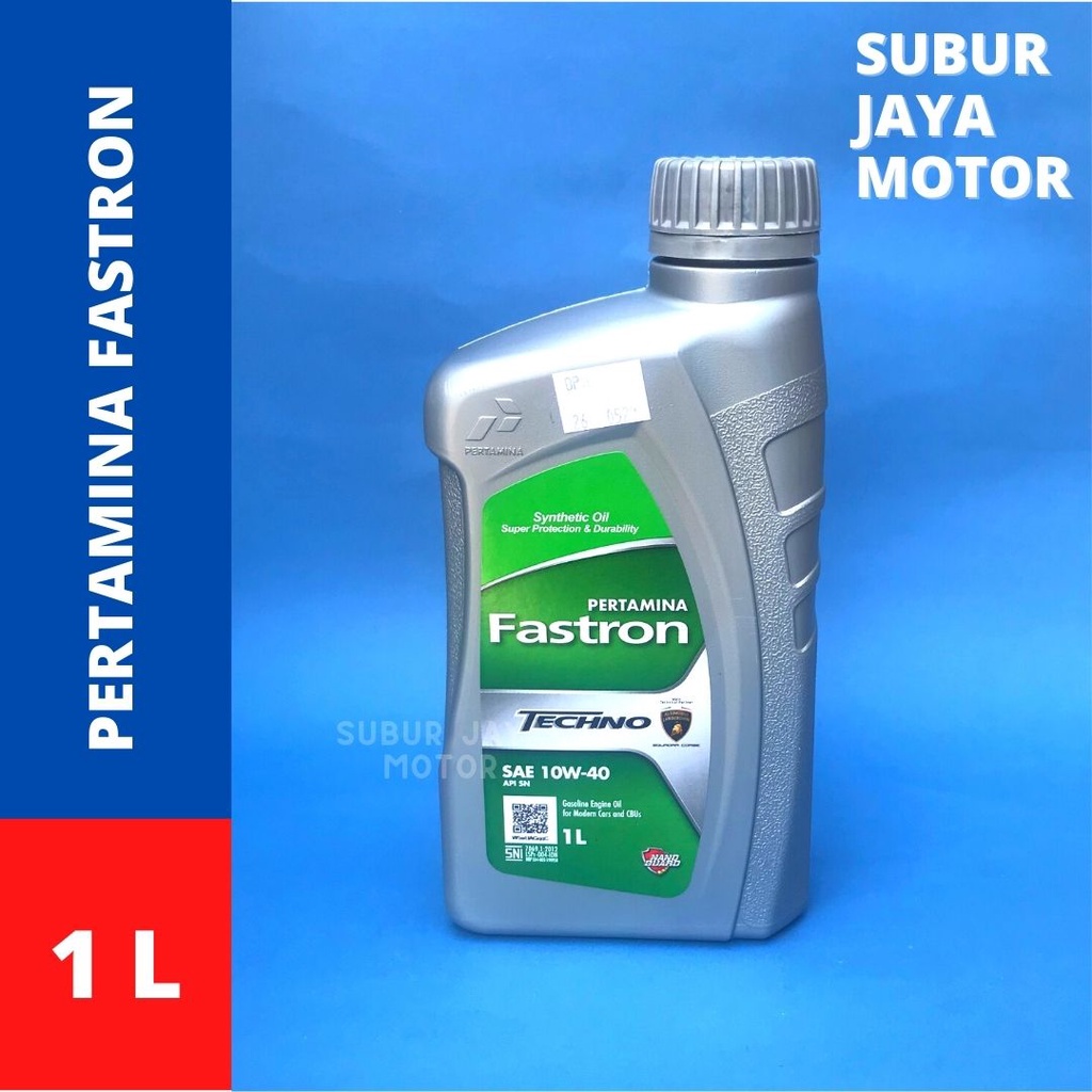 Jual PERTAMINA Fastron Techno Sae 10w-40 Oli Pelumas Mesin Mobil Bensin ...