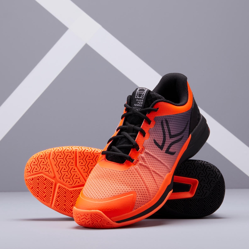 Jual Artengo Sepatu tenis pria untuk berbagai lapangan ts590 - jingga ...