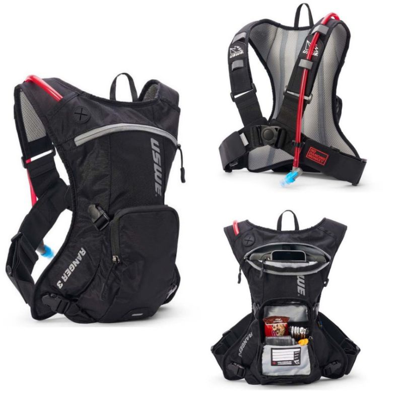 Jual HYDRO PACK USWE RANGER 3 BLACK ORIGINAL TAS HYDRO USWE RANGER 3 ...