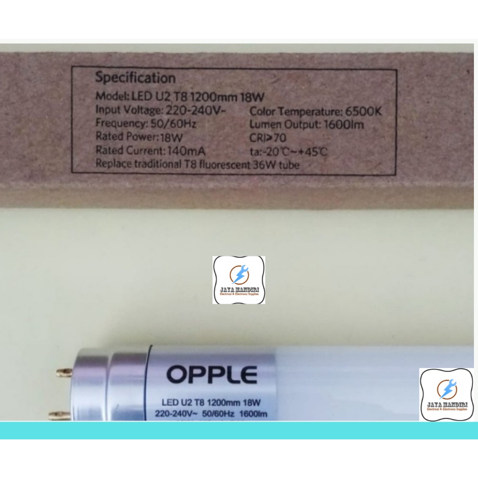 Jual LED TL T8 Opple 18W 1200 mm | Shopee Indonesia