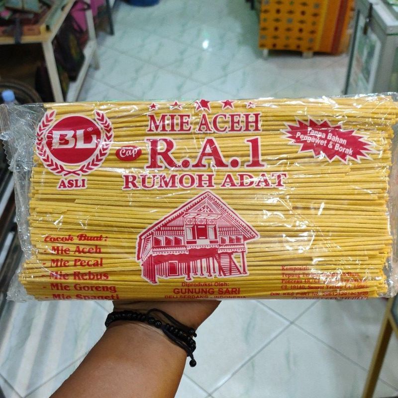 Jual MIE LIDI ACEH CAP RUMOH ADAT ISI 1KG | Shopee Indonesia