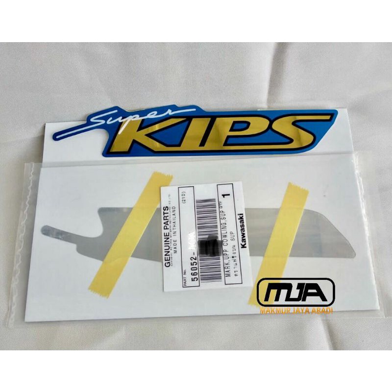 Jual Sticker Stiker Striping Decal Superkips Super Kips Biru Batok ...