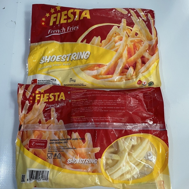 Jual Fiesta Shoestring 500gr | Shopee Indonesia