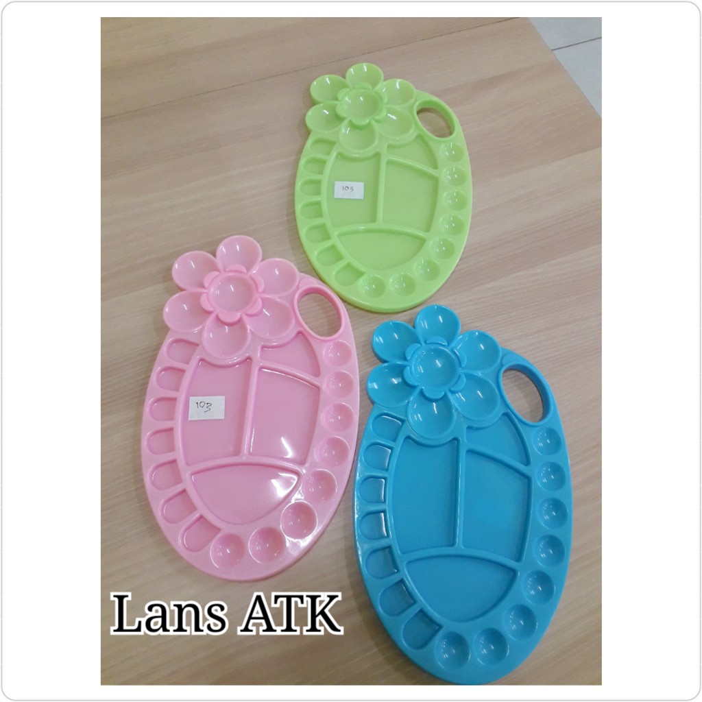 Jual Tempat Cat Air / Palet Cat Air Bunga (103) | Shopee Indonesia