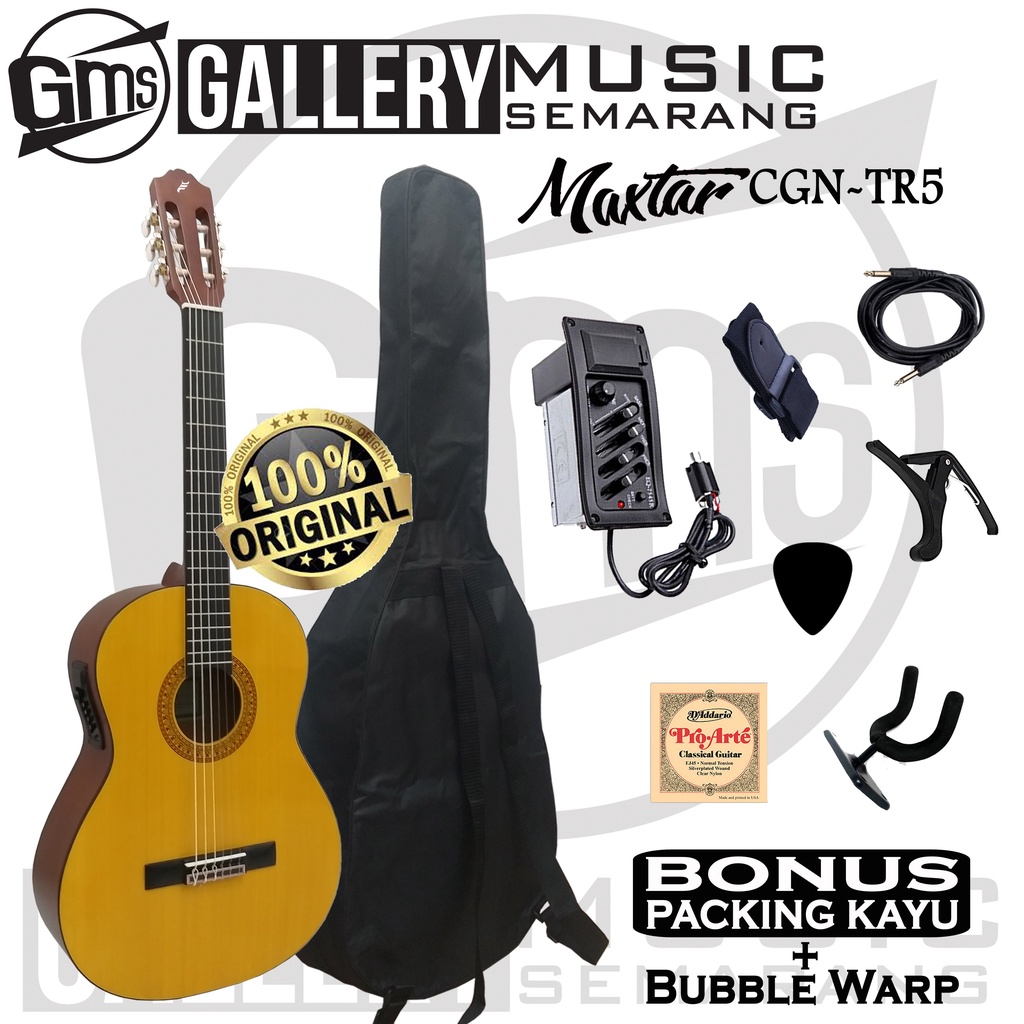 Jual ORIGINAL!!! Gitar Klasik Elektrik Maxtar CGN-TR5 Gitar Klasik ...