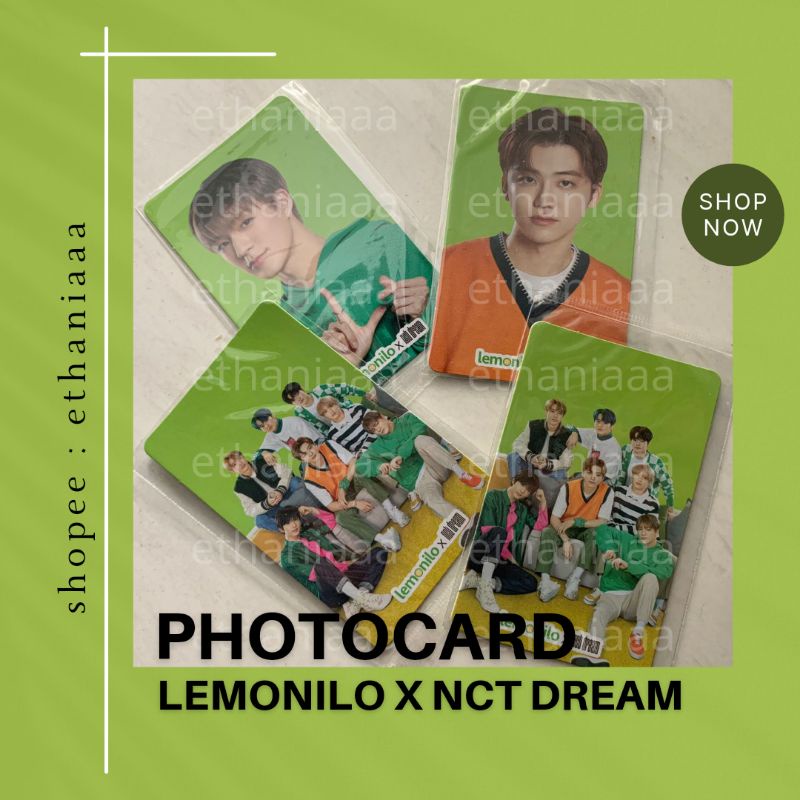 Jual PHOTOCARD LEMONILO X NCT DREAM OFFICIAL JAEMIN JENO GROUP SEALED ...