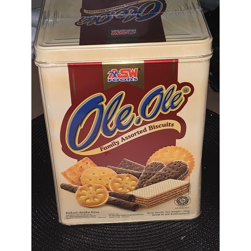 Jual ASW New Ole Ole Assorted Biscuits 700gr Segitiga | Shopee Indonesia