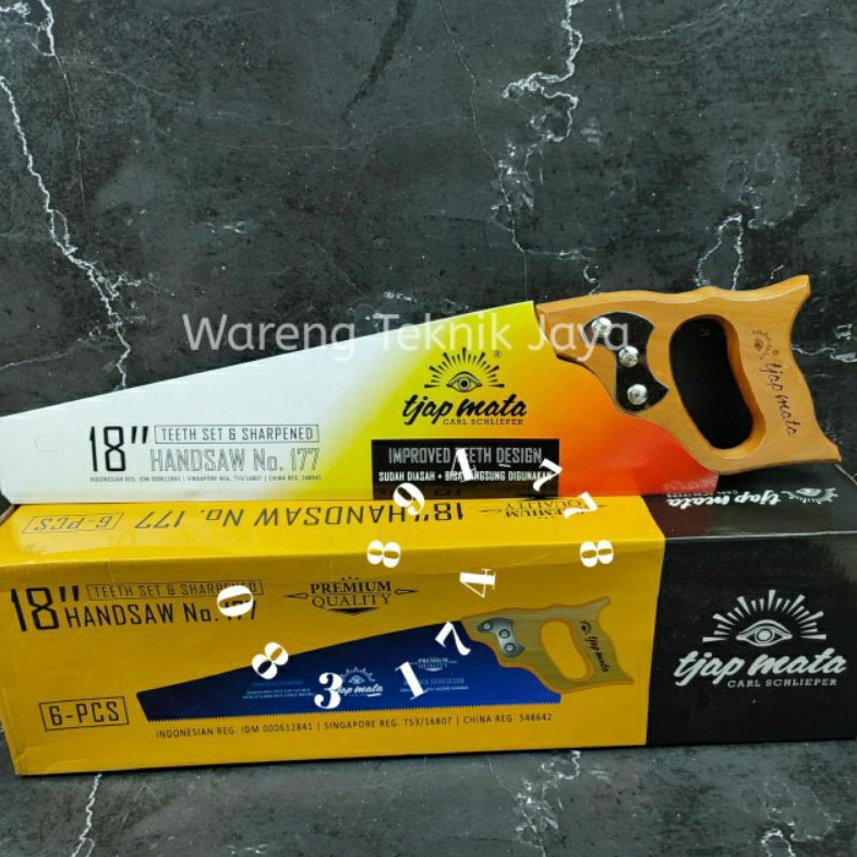 Jual Gergaji kayu / gergaji tangan tjapmata 20 inch solingen Germany ...