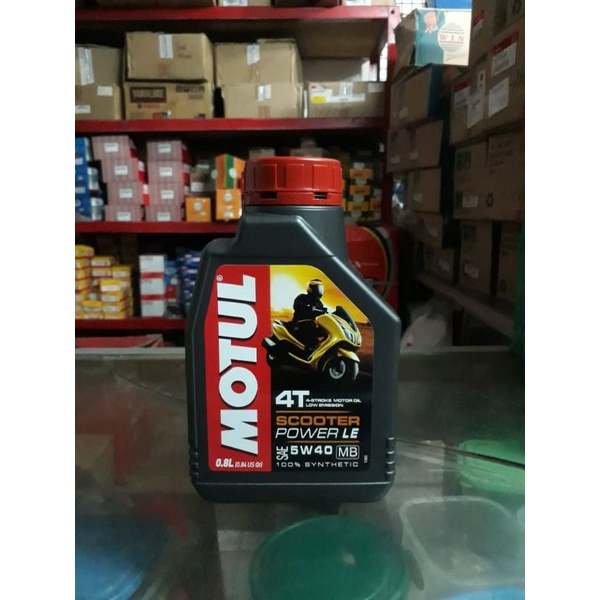Jual Motul Scooter Power LE 5W40 0.8L | Shopee Indonesia