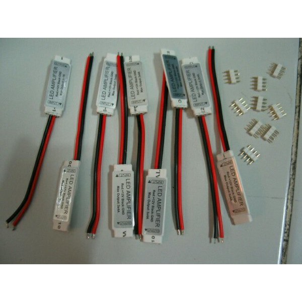 Jual Alat penguat sinyal led strip RGB Led amplifier for light stripe ...