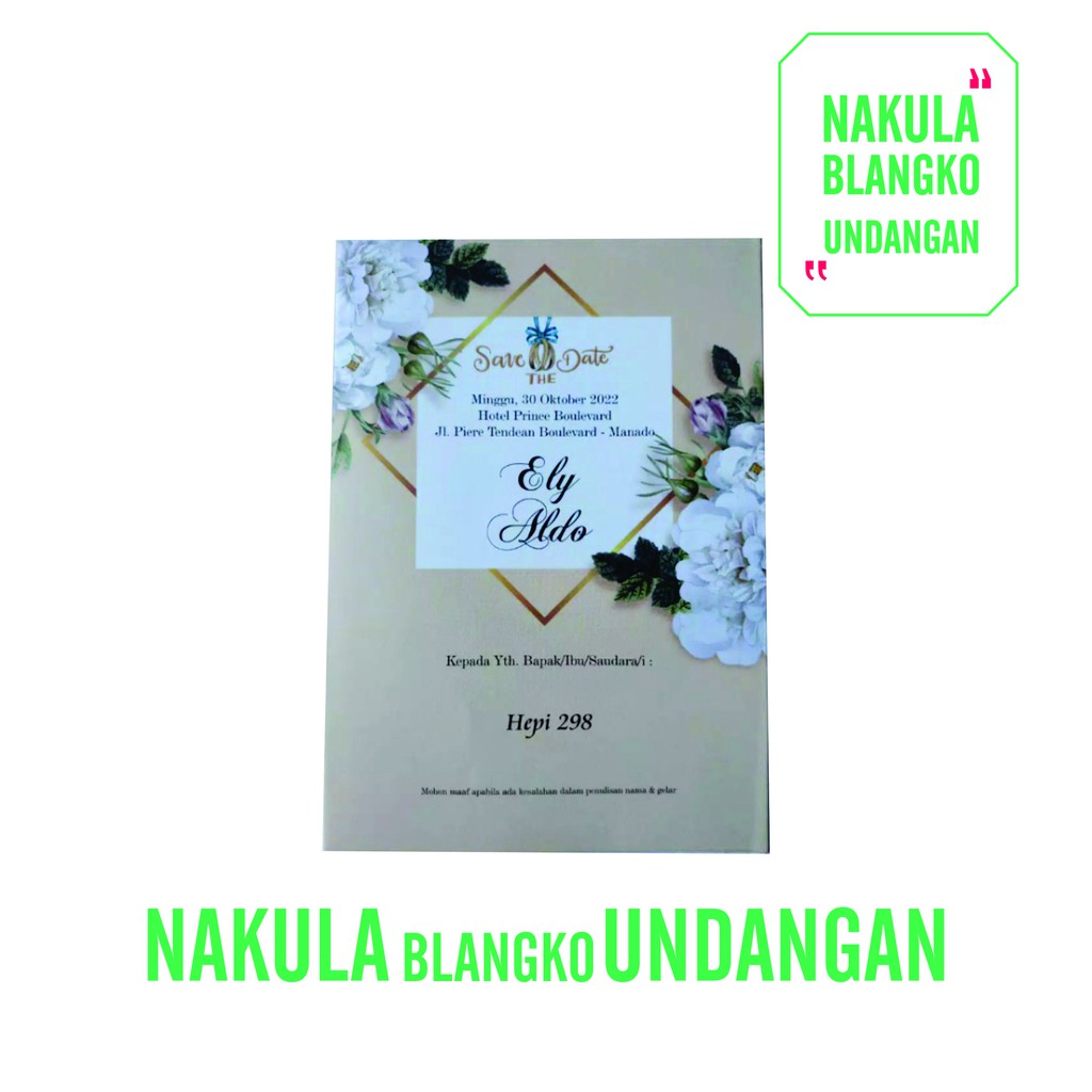 Jual Undangan Blangko Hepi 298 Harga Murah Best Seller | Shopee Indonesia