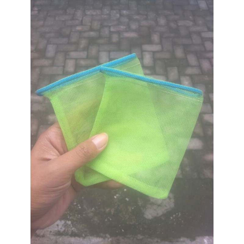 Jual Jaring - jaring Busa Sabun Batang 2 Layer Tebal | Shopee Indonesia