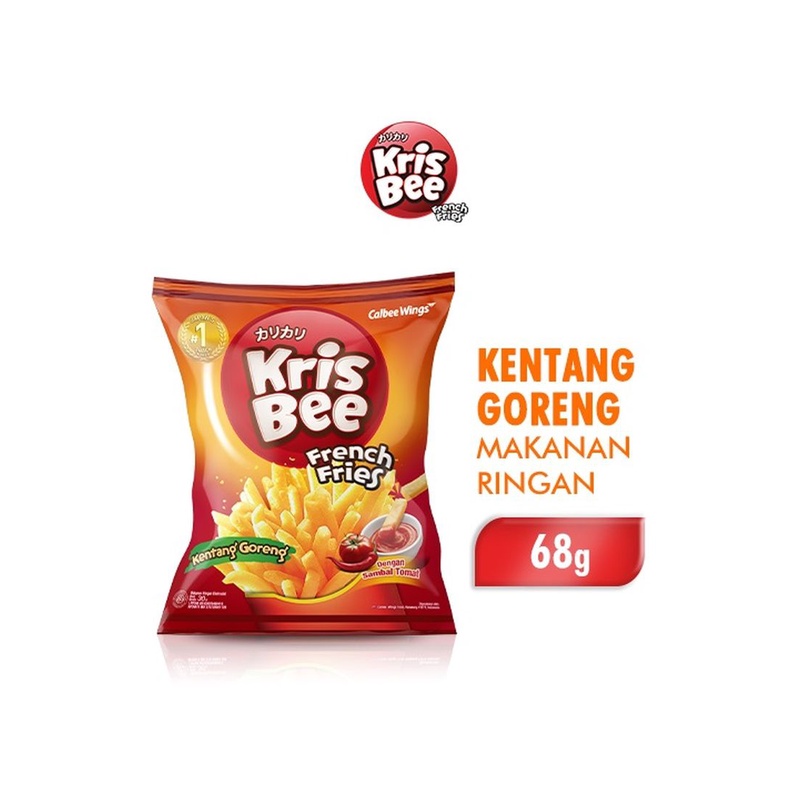 Jual KRISBEE FRENCH FRIES KENTANG GORENG 65 GR ** | Shopee Indonesia