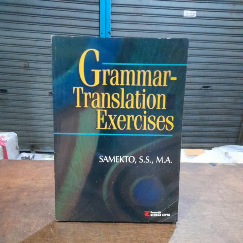 Jual GRAMMAR TRANSLATION EXERCISES SAMEKTO BUKU ORIGINAL | Shopee Indonesia