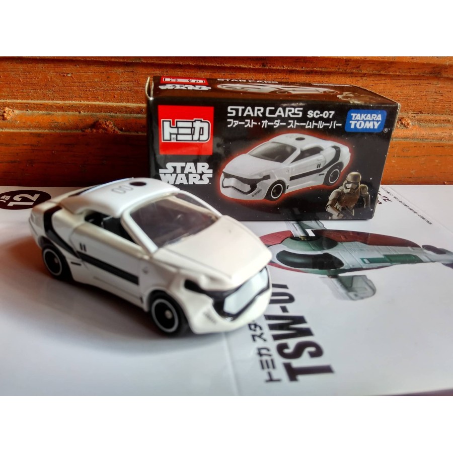 Jual Tomica Star Wars Star Cars SC-07 First Order Stormtrooper Diecast ...