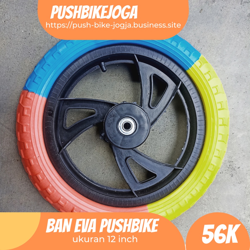 Jual Ban Eva Sepeda Keseimbangan Balance Push Bike Warna-Warni Ukuran ...