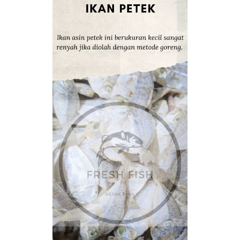 Jual Ikan Petek / Ikan Asin Petek / Ikan Pirik 250gram | Shopee Indonesia