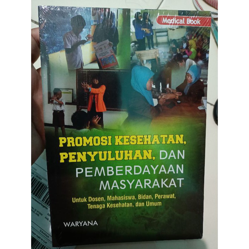 Jual Buku ORI - Buku Promosi Kesehatan, Penyuluhan dan Pemberdayaan Masyarakat Waryana Numed ...
