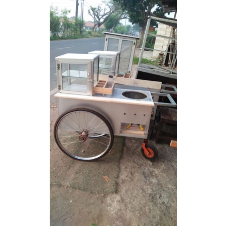 Jual gerobak bakso gerobak cilok gerobak keliling serbaguna | Shopee ...