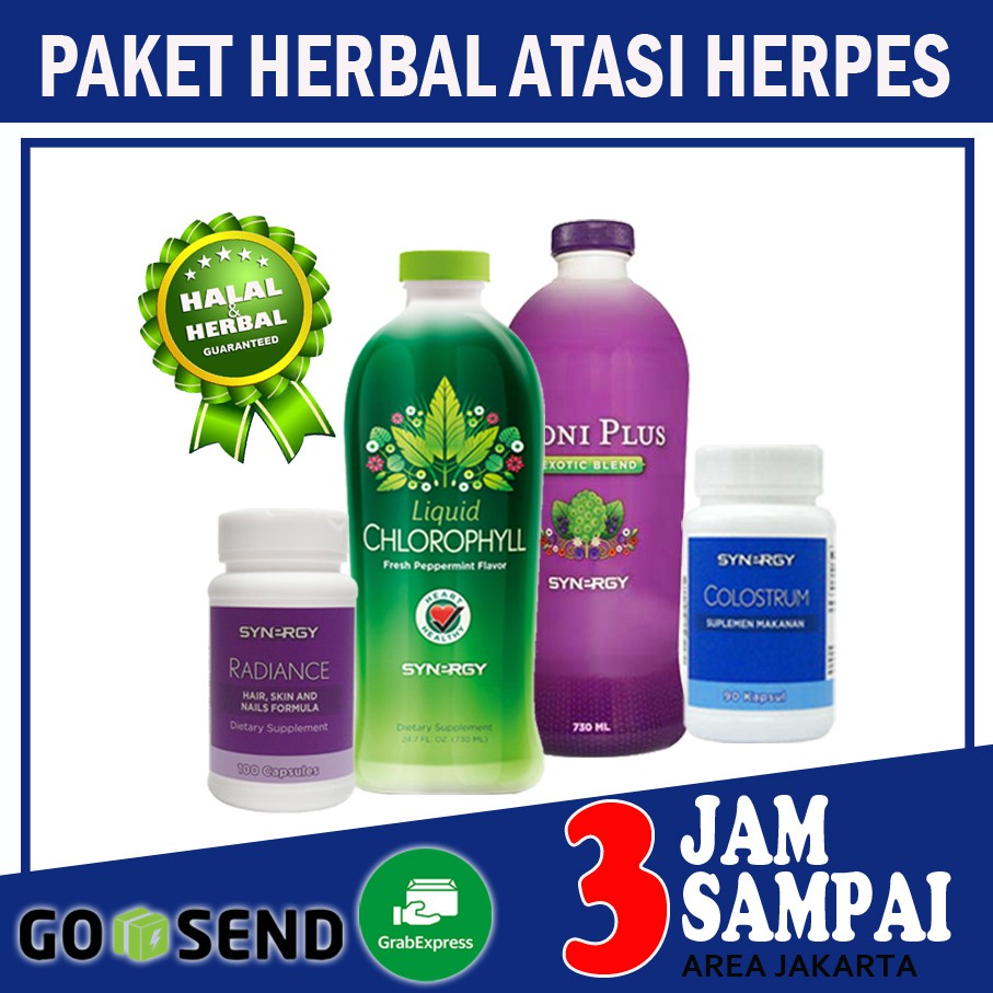Jual PAKET HERBAL Herpes Zoster / Cacar Api Aman dan HALAL | Shopee ...