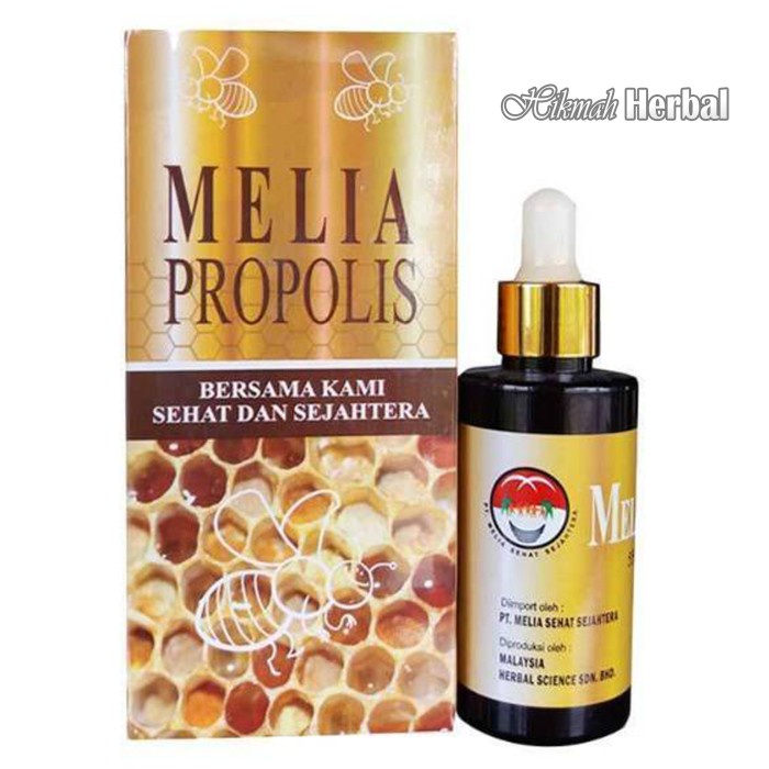 Jual Propolis Melia Asli 55 ml Sebagai antibiotik alami untuk melawan ...