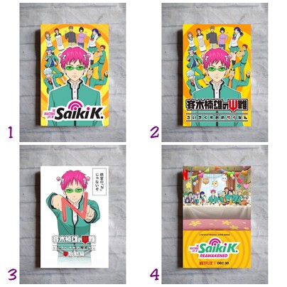 Jual Poster anime Saiki Kusuo no Sainan The Disastrous Life of Saiki K ...