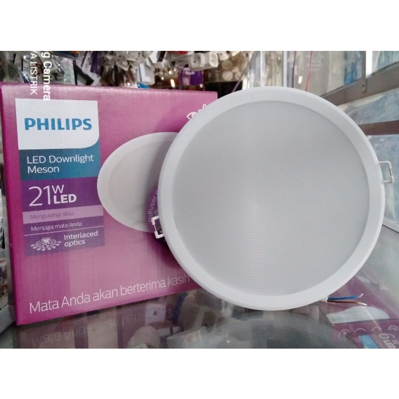 Jual Philips Downlight LED Meson 21 Watt Inbow Warna Putih | Shopee ...