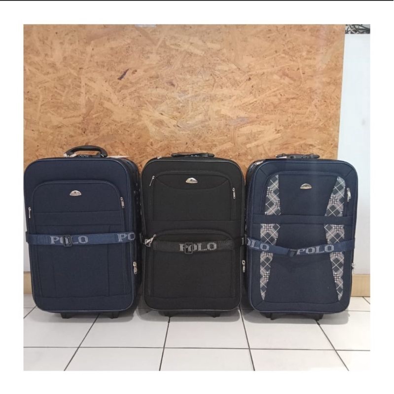 Jual Koper kain 24 inch POLO GEAR / FANS 990369/ BEN | Shopee Indonesia