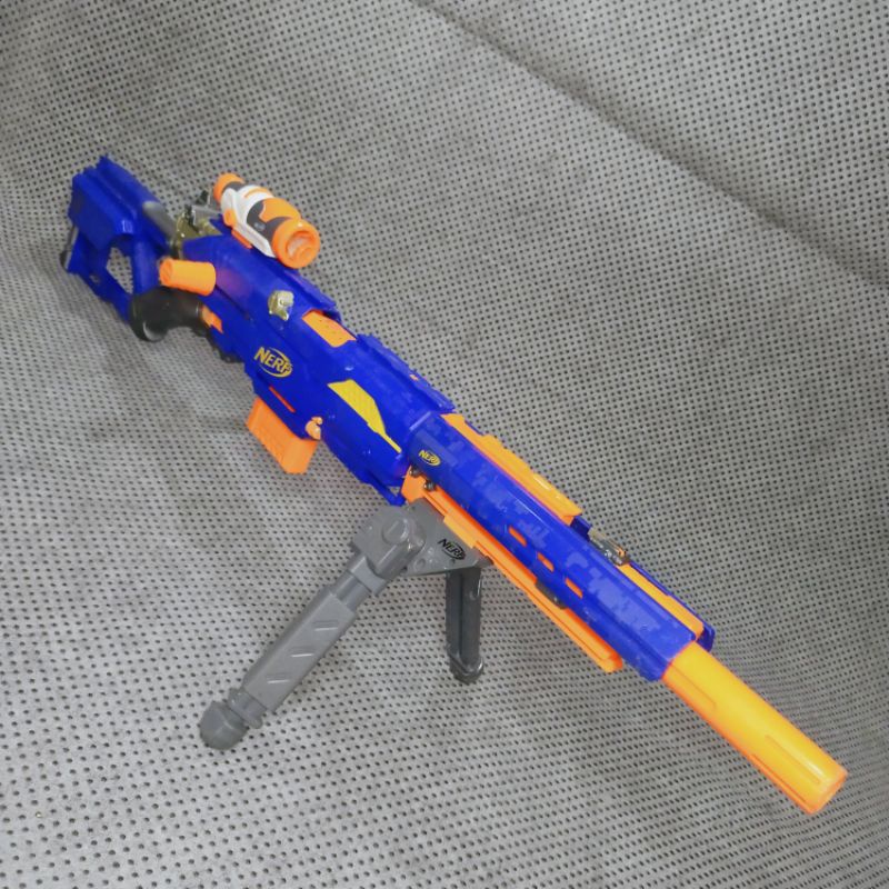 Jual nerf longstrike cs 6 full part | Shopee Indonesia