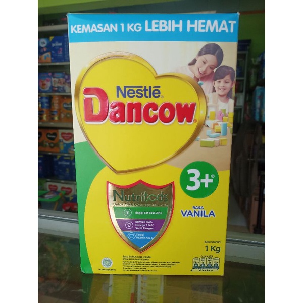Jual Nestle Dancow 3+ dengan Nutritods Susu Pertumbuhan Rasa Vanila ...