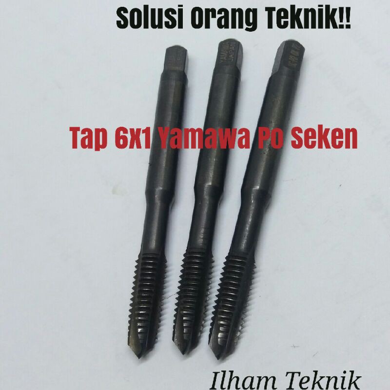 Jual TAP 6X1 YAMAWA PO SEKEN atau HAND TAP 6X1 YAMAWA PO atau ALAT ...