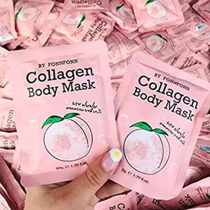 Jual Body Mask Collagen Original By Fonfon, Masker Badan Pemutih dan ...