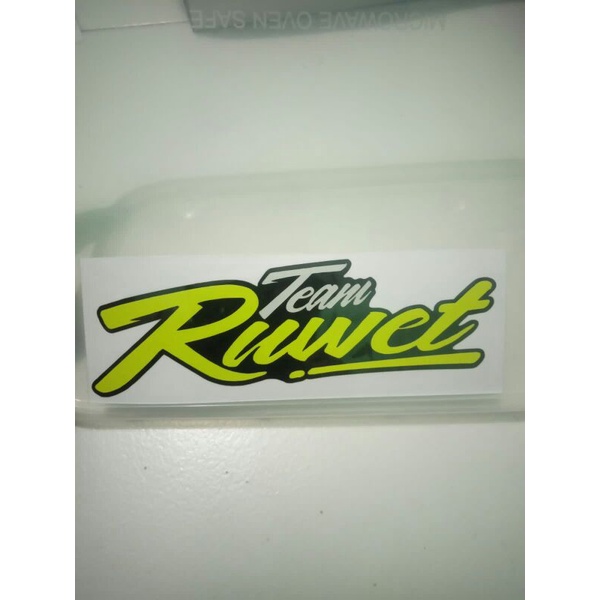 Jual Sticker Team Bacot , Team Ruwet , Team Paido | Shopee Indonesia