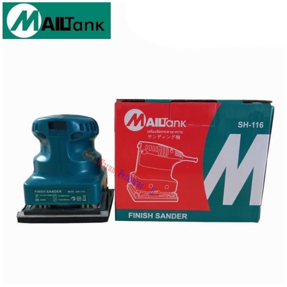 Jual MAILTANK SH116 Mesin Amplas Listrik 100mm x 100mm Amplas Kotak ...