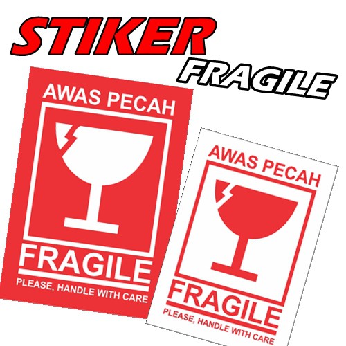 Jual Stiker Fragile Sticker Awas Mudah Pecah | Shopee Indonesia