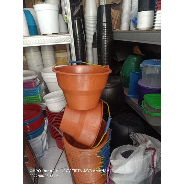 Jual timba cor 15 orange anti pecah timba air | Shopee Indonesia